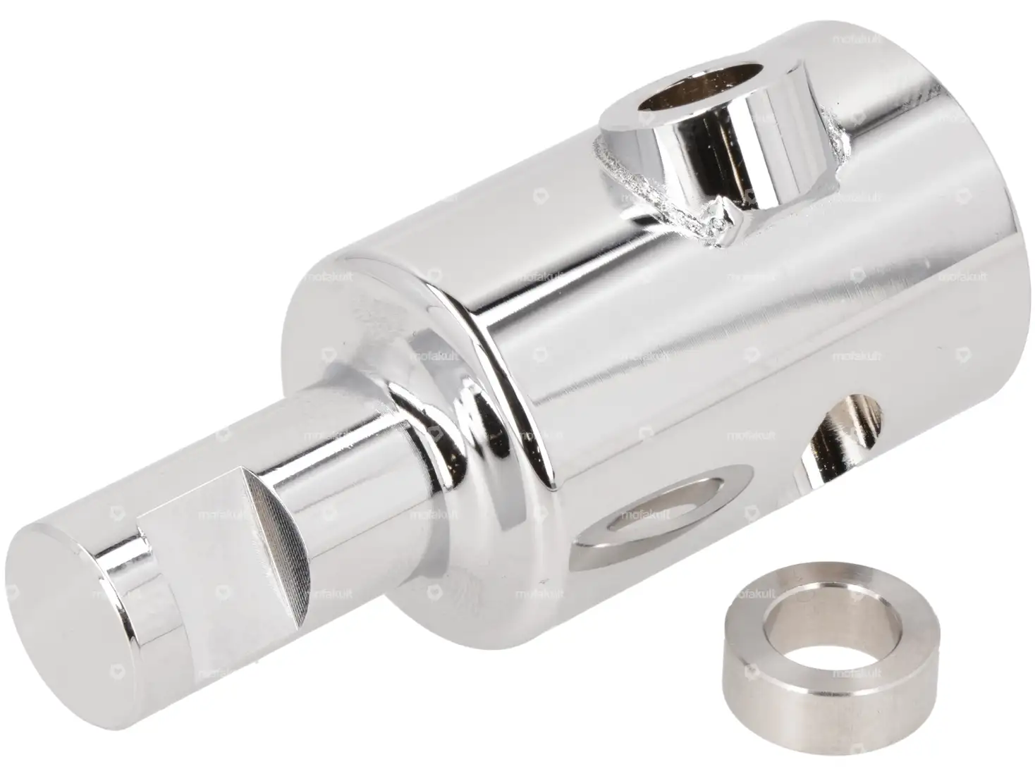 Pedal axle extension + 48 mm Inox | mofakult